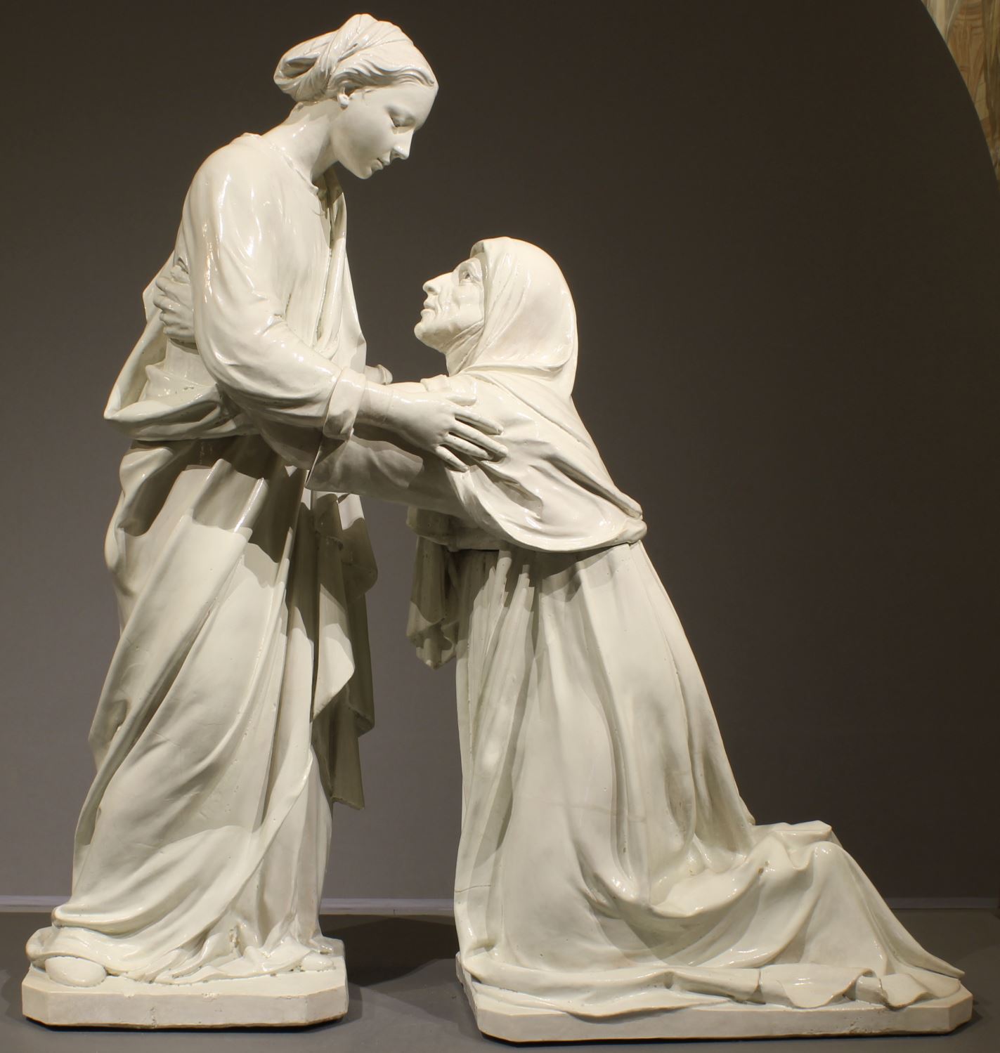 Luca della Robbia, The Visitation, 1440 – Reconstructing the Social ...